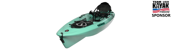 Nomad Pedal Drive Kayak Seafoam - Lightning Kayaks