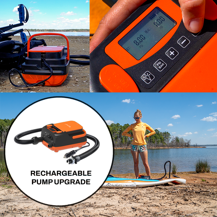 AIR 9 INFLATABLE PEDAL BOARD - Lightning Kayaks